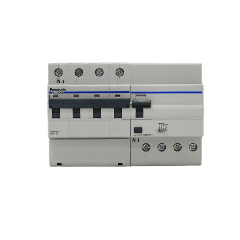 cb chống giật Panasonic 40a RCBO 4P4E BBDE44034CNV - phanduongminh.com